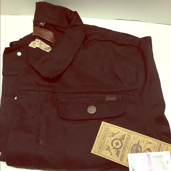 Lrg | Jackets & Coats | Lrgeans Black Denim 2xl Jacket Brand New With ...